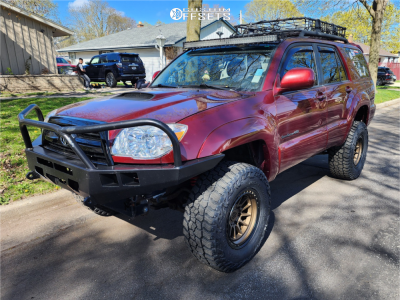 2007 Toyota 4Runner Wheel Offset Aggressive > 1" Outside Fender ...