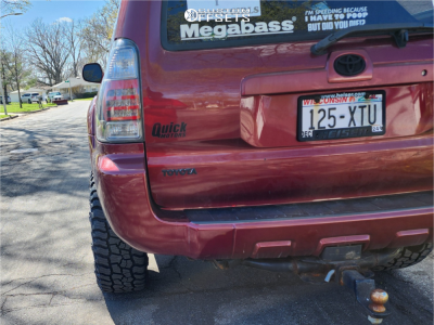 2007 Toyota 4Runner with 17x9 -12 Lock Offroad Wheels Baja and 33/12 ...