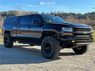 2018 Chevrolet Silverado 1500 with 17x8.5 0 RRW Rr2-s and 37/12.5R17 ...