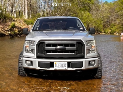 2015 Ford F-150 with 20x12 -51 Vision Rocker 412 and 35/12.5R20 ...