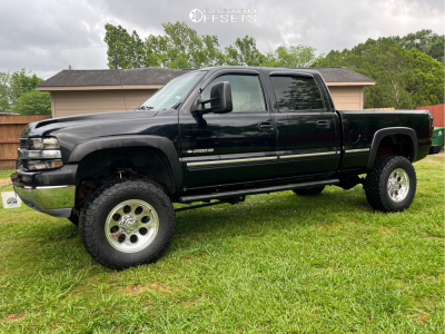 2002 Chevrolet Silverado 2500 HD with 16x8 -5 Alloy Ion Style 171 and ...