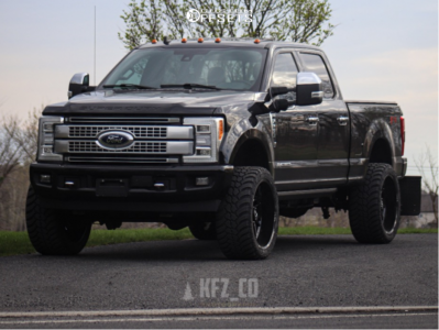 2019 Ford F-250 Super Duty with 24x12 -44 Fuel Hurricane and 35/13.5R24 ...