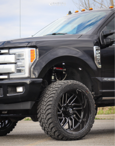 2019 Ford F-250 Super Duty with 24x12 -44 Fuel Hurricane and 35/13.5R24 ...