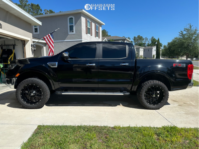 2019 Ford Ranger with 20x9 0 XD Xd820 and 285/55R20 Gladiator Xcomp Xt ...