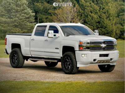 2015 Chevrolet Silverado 2500 HD with 20x10 -19 Hostile Alpha and 295 ...