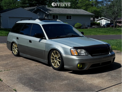 2004 Subaru Outback with 17x7.5 45 Konig Runlite and 225/50R17 Fortune ...