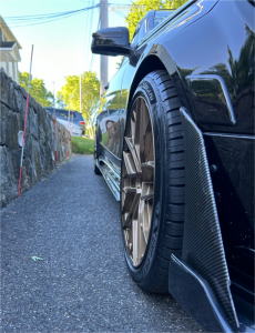 2009 Mercedes-Benz C300 with 18x8.5 35 F1R Fs3 and 225/40R18 Lexani ...