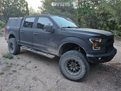 2015 Ford F-150 Wheel Offset Aggressive > 1" Outside Fender Suspension ...