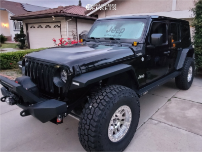 2018 Jeep Wrangler JL with 17x9 -12 Dirty Life Canyon Race and 37/12 ...