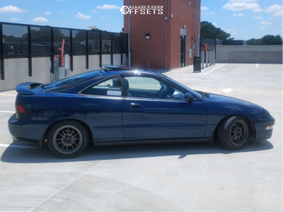 1997 Acura Integra with 15x7.5 35 Konig Hypergram and 205/50R15 Nitto ...