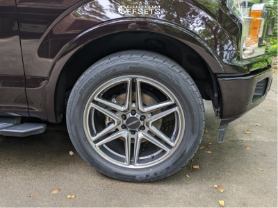 2018 Ford F-150 with 22x9.5 30 Vision Wedge and 305/45R22 Toyo Tires ...
