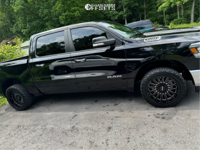 2019 Ram 1500 with 20x10 -19 Mayhem Utopia and 275/45R20 Venom Power ...