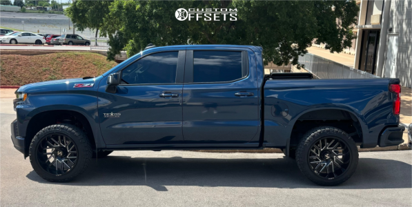 2021 Chevrolet Silverado 1500 with 22x12 -51 ARKON OFF-ROAD Mandela and ...