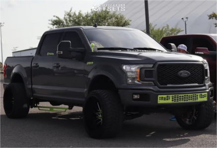 2018 Ford F-150 Wheel Offset Super Aggressive 3"-5" Suspension Lift 3 ...