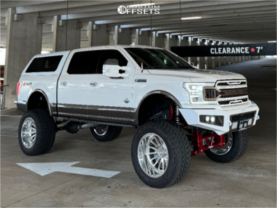 2018 Ford F-150 with 24x14 -90 American Force Nemesis Cc and 40/15.5R24 ...