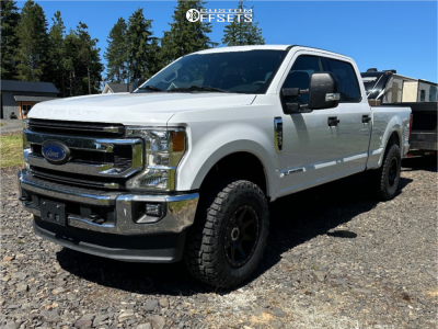 2022 Ford F-250 Super Duty Wheel Offset Slightly Aggressive Leveling ...