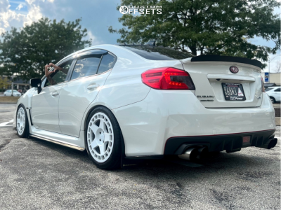 2021 Subaru WRX with 18x8.5 30 Fifteen52 Turbomac and 245/40R18 Hankook ...