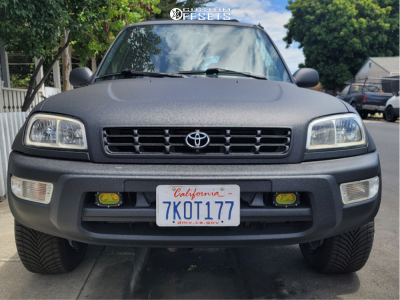 1999 Toyota RAV4 with 17x8 35 AVID1 Av6 and 225/55R17 Michelin Cross ...