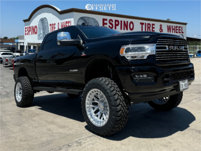 2023 Ram 2500 with 24x14 -72 Tuff T2a and 33/14.5R24 Venom Power Terra ...