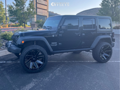 2018 Jeep Wrangler JK with 24x12 -44 Xtreme Mudder Xm-301 and 35/12 ...