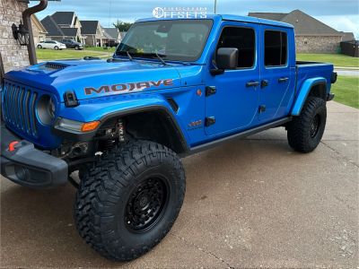 2021 Jeep Gladiator with 17x9.5 -18 Black Rhino Arsenal and 37/12.5R17 ...