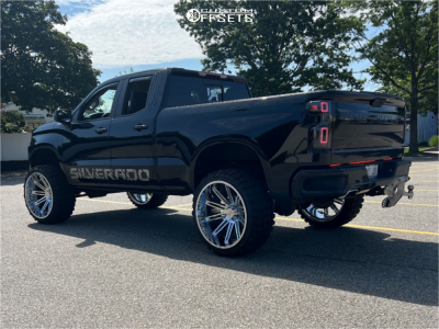2020 Chevrolet Silverado 1500 with 26x14 -81 ARKON OFF-ROAD Churchill ...