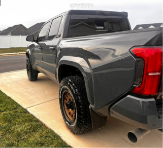 2024 Toyota Tacoma with 17x8.5 25 Method 305 and 275/70R17 BFGoodrich ...