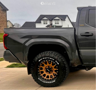 2024 Toyota Tacoma with 17x8.5 25 Method 305 and 275/70R17 BFGoodrich ...