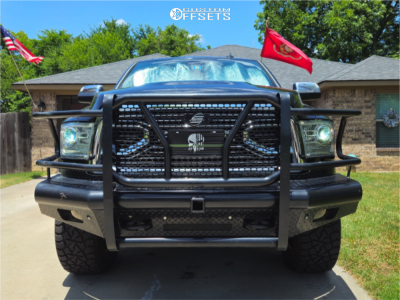 2017 Ram 2500 with 20x9 12 Vision Korupt and 325/60R20 Kanati ...