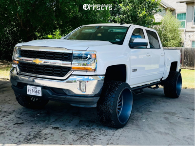 2018 Chevrolet Silverado 1500 Wheel Offset Super Aggressive 3"-5 ...