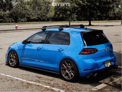 2019 Volkswagen GTI with 18x8.5 43 Konig Ampliform and 235/40R18 Falken ...