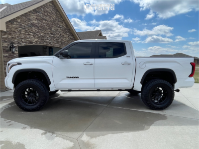 2024 Toyota Tundra with 20x10 -24 TIS 563b and 37/12.5R20 Nitto Ridge ...