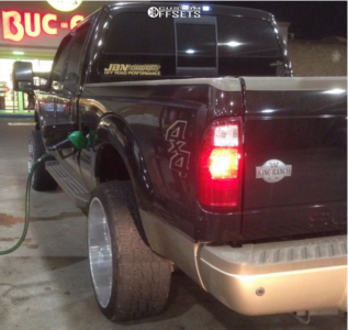 2014 Ford F-250 Super Duty with 24x12 -44 American Force Octane SS and ...