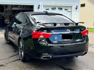 2017 Chevrolet Impala with 20x9 25 Ferrada F8-fr8 and 245/40R20 Kumho ...