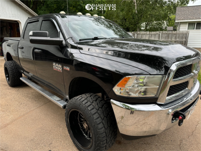 2016 Ram 2500 with 20x12 -51 ARKON OFF-ROAD Alexander and 33/12.5R20 ...