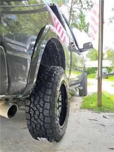 2018 Ram 2500 with 20x10 -25 Cali Offroad Invader and 285/65R20 Toyo ...