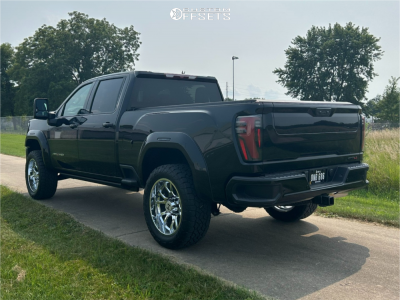 2024 GMC Sierra 2500 HD with 22x10 -25 Hostile Rage and 35/12.5R22 Toyo ...