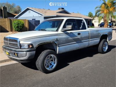 1997 Dodge Ram 2500 with 20x12 -44 KG1 Forged H8ter and 305/50R20 Nitto ...