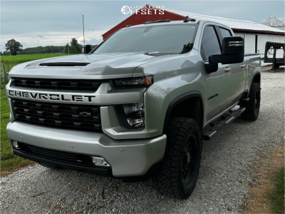 2020 Chevrolet Silverado 2500 HD Wheel Offset Slightly Aggressive ...