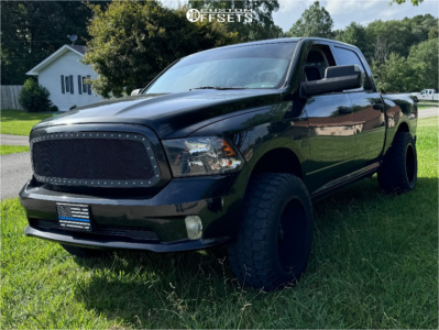 2017 Ram 1500 Wheel Offset Aggressive > 1" Outside Fender Leveling Kit ...