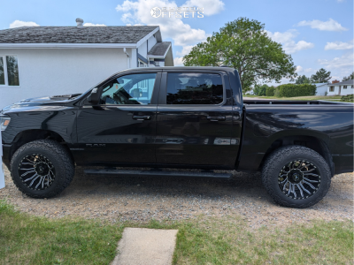 2019 Ram 1500 with 20x12 -51 Armed Offroad Havoc and 35/12.5R20 Venom ...