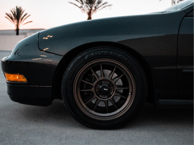 1995 Acura Integra with 15x7.5 35 Konig Hypergram and 205/50R15 ...