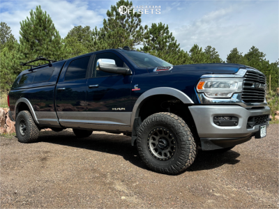 2022 Ram 2500 with 17x8.5 0 Method Mr305 and 35/12.5R17 Nitto Ridge ...