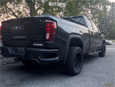 2021 GMC Sierra 1500 with 20x10 -25 Vision Rocker and 33/12.5R20 Haida ...
