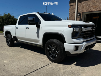 2024 Chevrolet Silverado 2500 HD with 20x9 20 Fuel Contra and 275/65R20 ...
