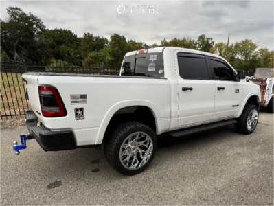 2023 Ram 1500 with 22x12 -44 Fuel Runner and 33/12.5R22 Mickey Thompson ...