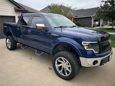 2010 Ford F-150 with 20x10 -25 ARKON OFF-ROAD Lincoln and 33/12.5R20 ...