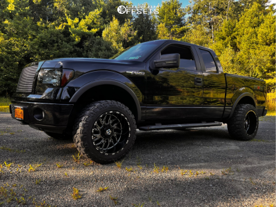 2009 Ford F-150 with 20x12 -44 TIS 544bm and 33/12.5R20 Nitto Nomad ...
