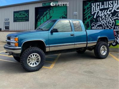1997 Chevrolet K1500 with 20x10 -18 Method Double Standard and 35/12 ...