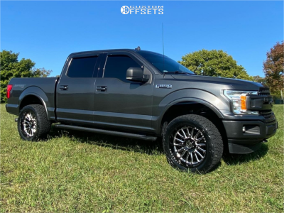 2019 Ford F-150 with 22x10 -25 Hardcore Offroad Hc101 and 305/45R22 ...